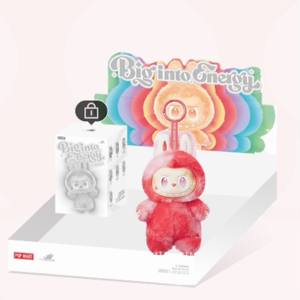 LABUBU Big Into Energy LOVE | 100% Authentic POPMART … - Gem